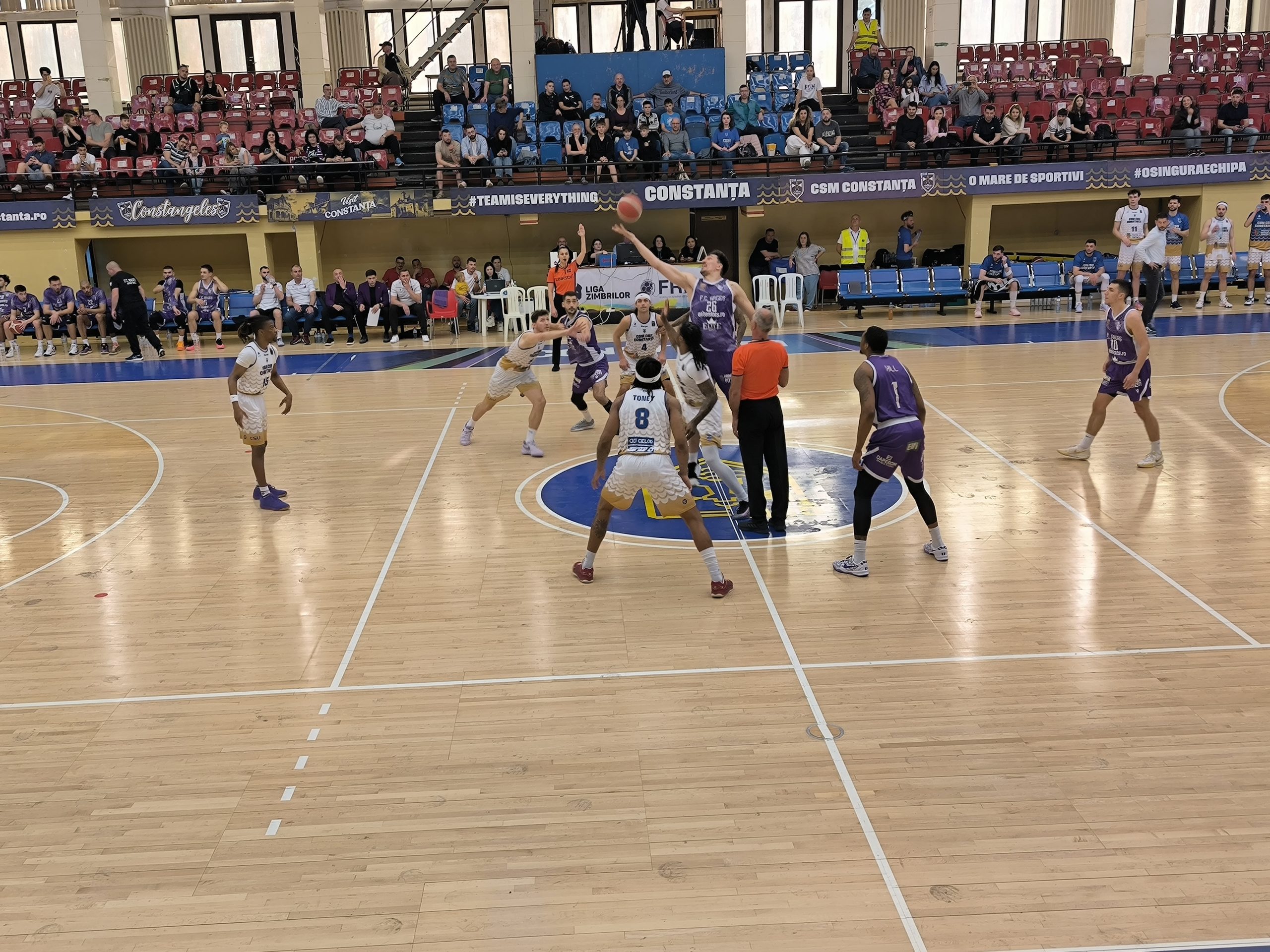 CSM Constanța a câștigat două sferturi cu FC Argeș - CSM Constanța