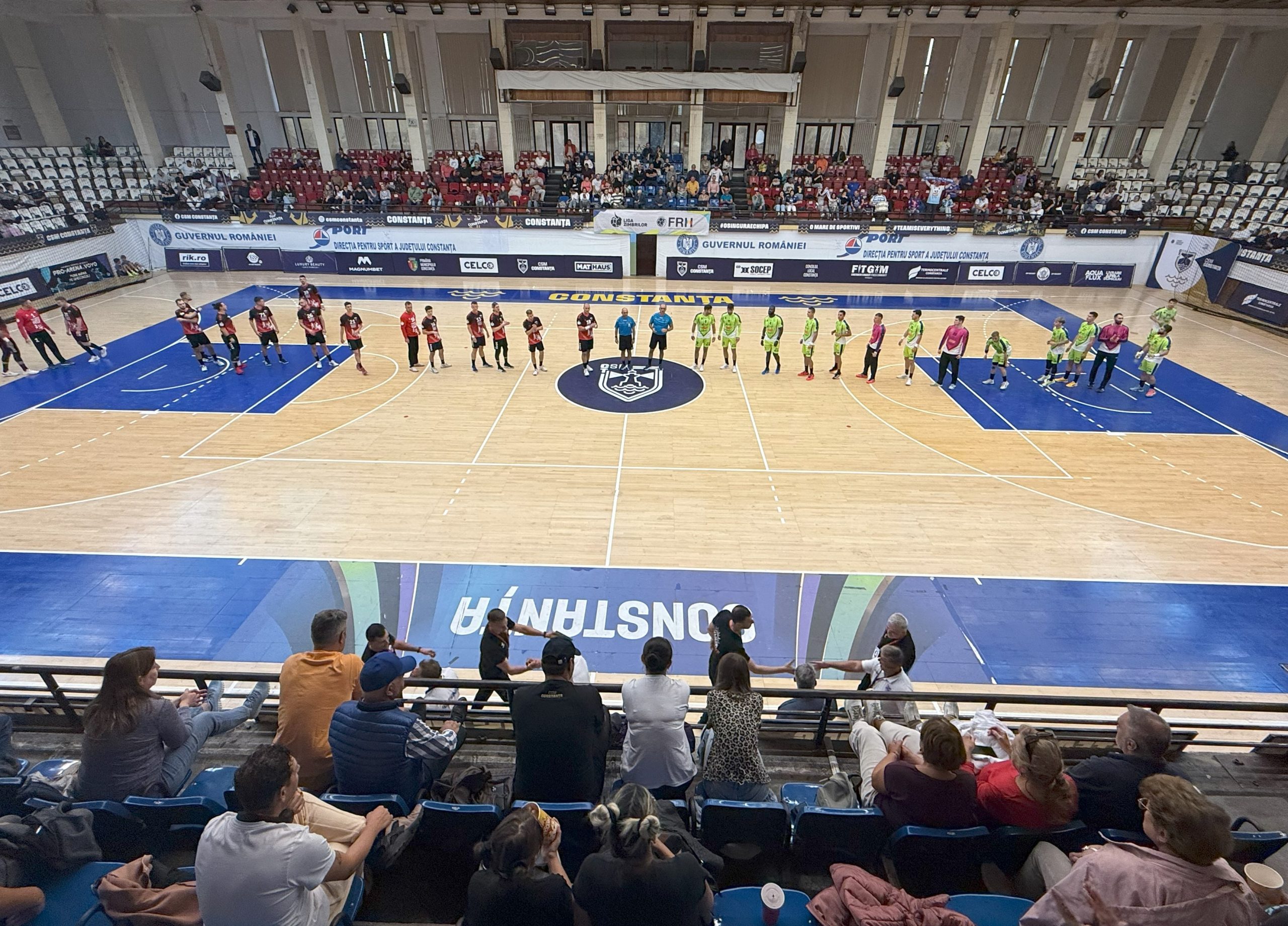 CSM Constanța - CSM Vaslui 34-36, în etapa a IV-a din Liga Zimbrilor ...